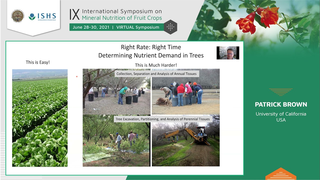Nitrogen regulations and changes in California agriculture - a case study | Patrick Brown