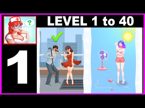 Brain Rush - Thinking Games Puzzle Level 1 to 40 - Gameplay Walkthrough Part 1 all Solution Android