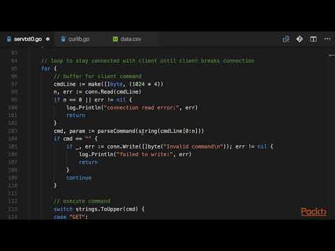 Learn Network Programming with Go A TCP Server with a Custom Protocol |packtpub com - Mind Luster
