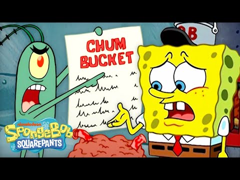 EVERY Chum Bucket Employee EVER! πͺ£ | SpongeBob