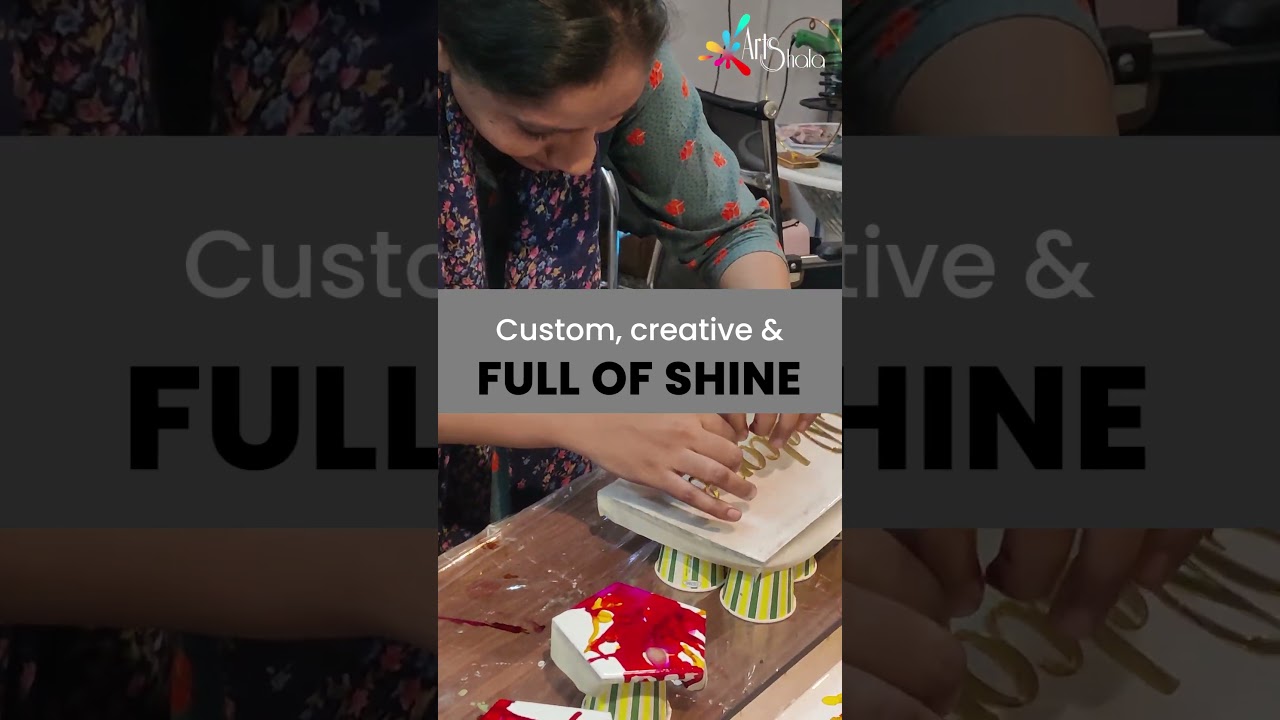 New Resin Art | Arts Shala | Art & Craft