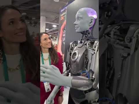 The Ameca Humanoid Robot is the most realistic robot yet. UK-based company.
