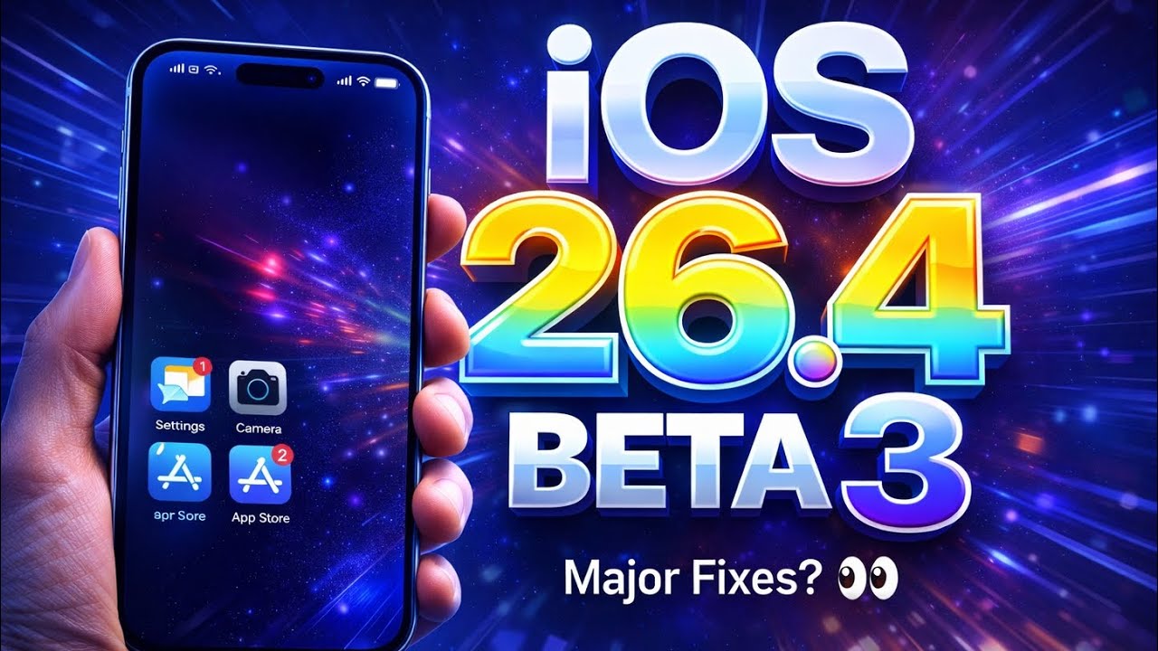 iOS 26.4 Beta 3 – Big Improvements or More Bugs? 👀