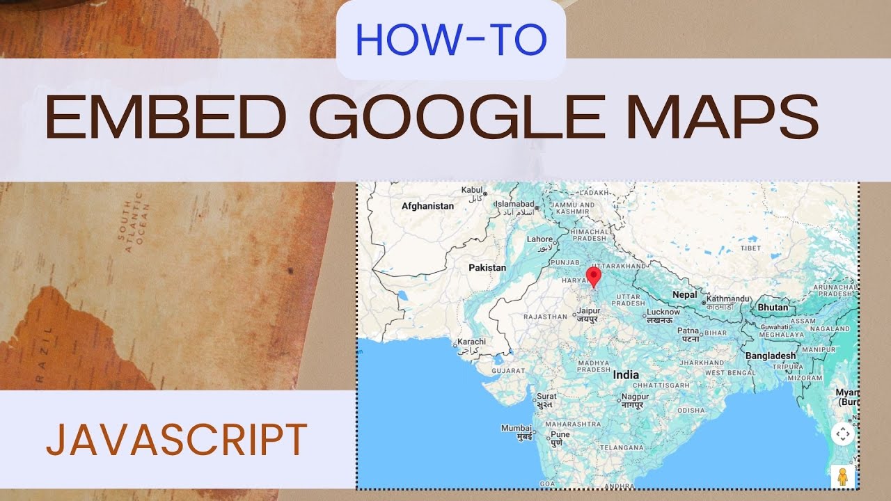 How to Embed Google Maps on Your Website Using JavaScript [2025] - Episode 1