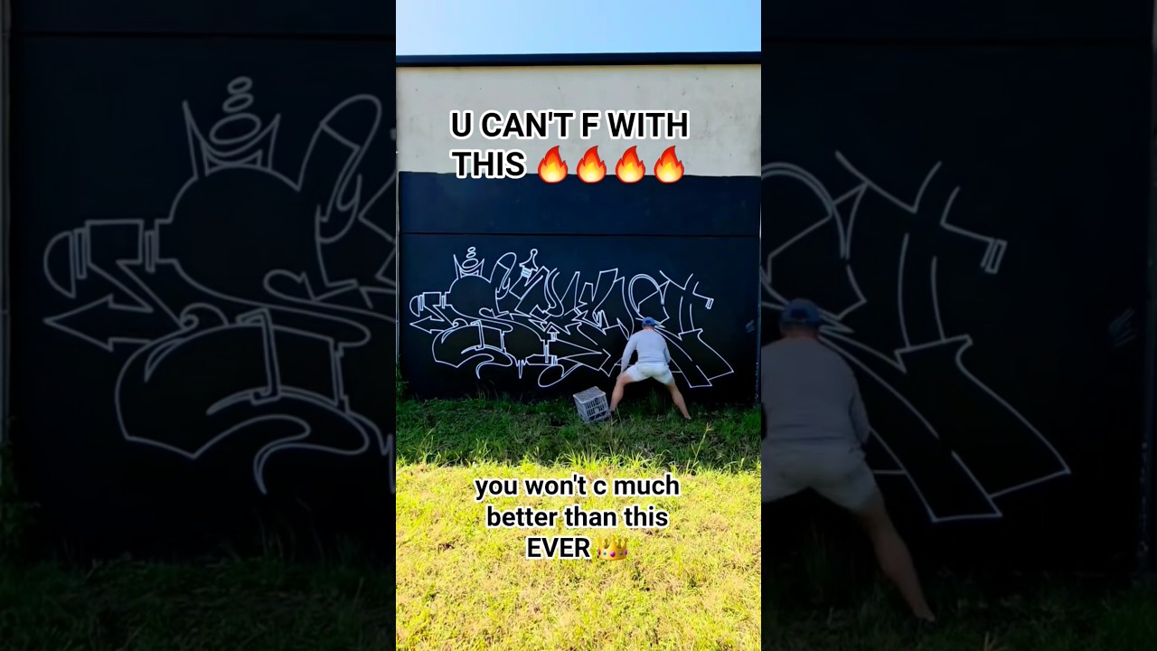 👑 THIS IS HOW ALL GRAFFITI LETTERS SHOULD BE 👑 Secret flexin on everyone 🔥🔥🔥 #Graffiti #Graffitiart