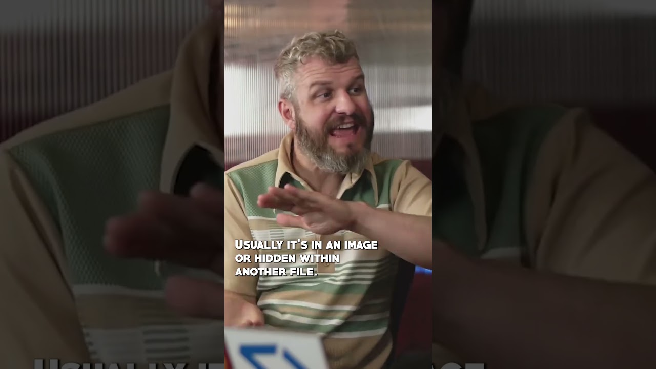 What is steganography?