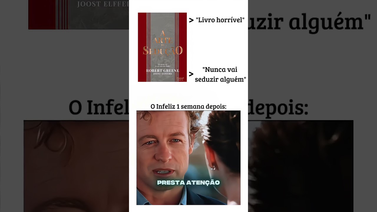 A Arte da Sedução... 🚨 Quer ter acesso ao Livro?