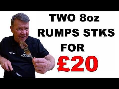 Two 8oz Rumps Stks For Only £20