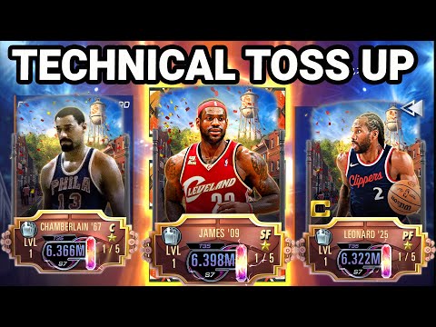 NBA 2K Mobile: Technical Toss Up Pack Opening! (LeBron, Kawhi & Wilt)