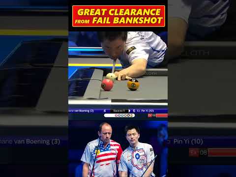 Great Clearance from Fail Bank Shot