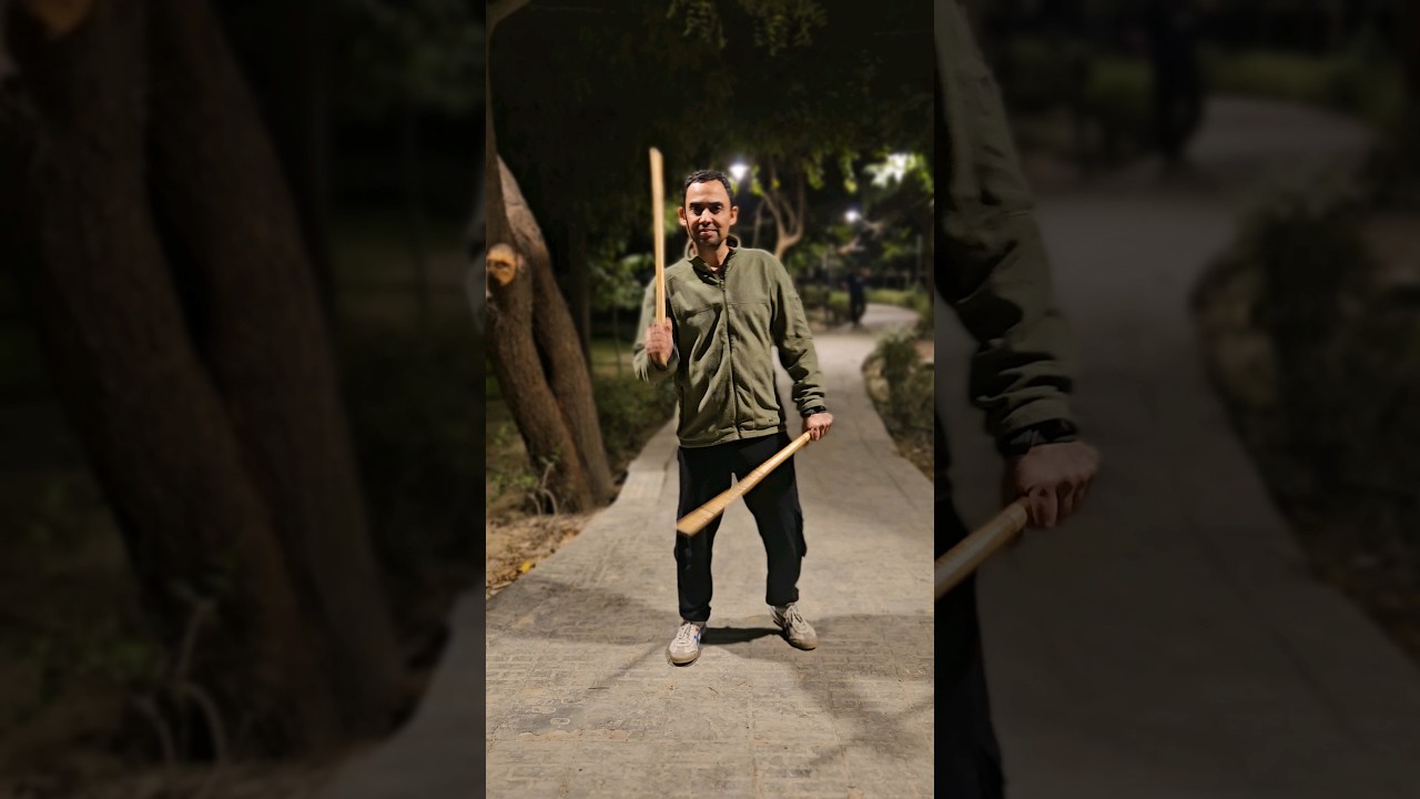 Double stick Sinawali tutorial Filipino Martial Arts #viralvideo #fma