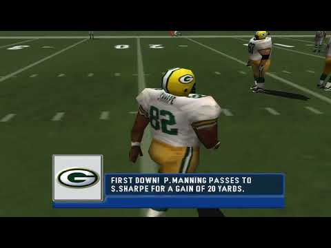 Madden NFL 2001 New York Jets Franchise Week 9 Versus Green Bay Packers