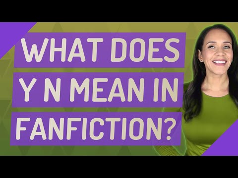 What does Y N mean in fanfiction?