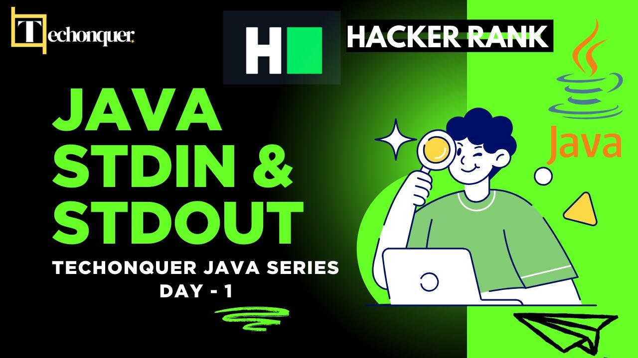 HackerRank Java Programming Series - Day 1: Solving Java Coding Challenges!