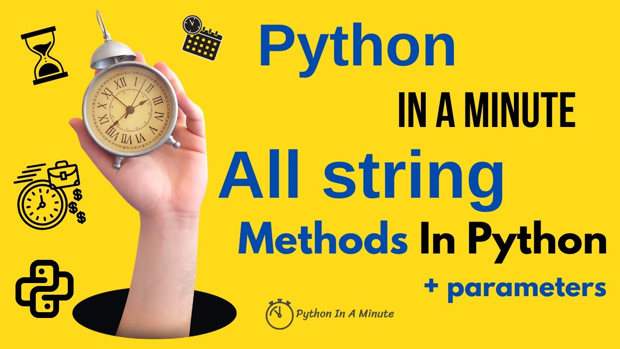 The Ultimate Guide to Python String Methods - All 41 Methods Explained