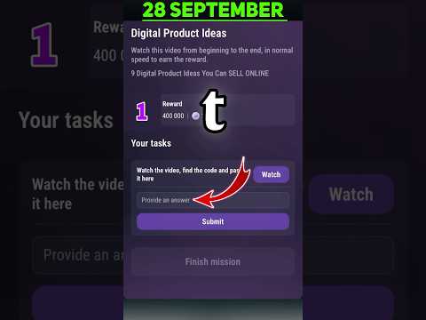 Digital Product Ideas Tapswap Code | 9 Digital Product Ideas You Can SELL ONLIN#tapswap #crypto