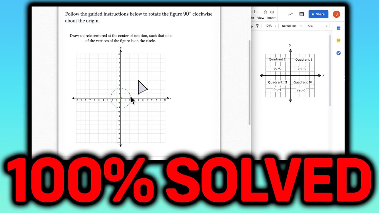 How To Delta Math Rotations Tutorial 2025 - Step By Step