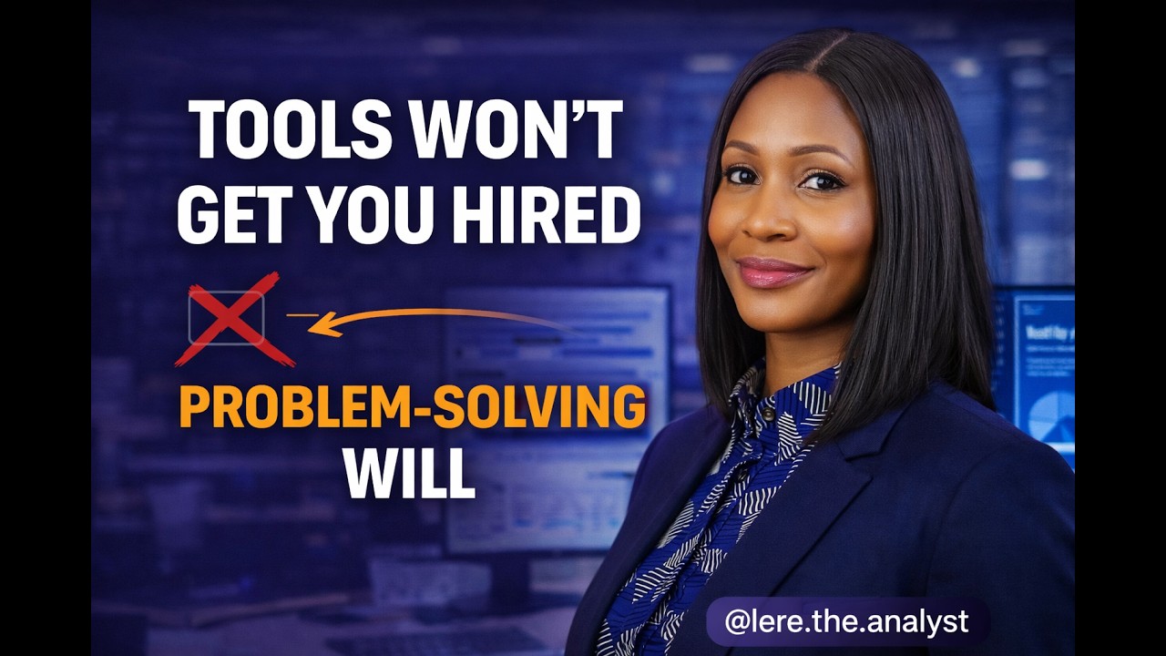 STOP collecting tools, start solving PROBLEMS
