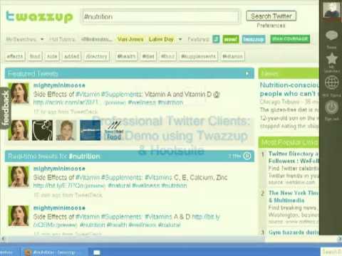 TwazzUp- A Twitter Search Tool