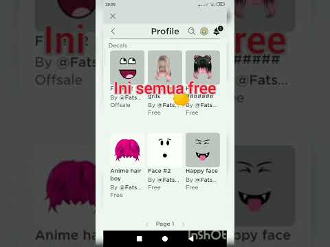 cara mendapatkan hair free di roblox