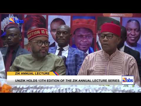 Unizik Holds 13th Edition Of The Zik Annual Lecture Series