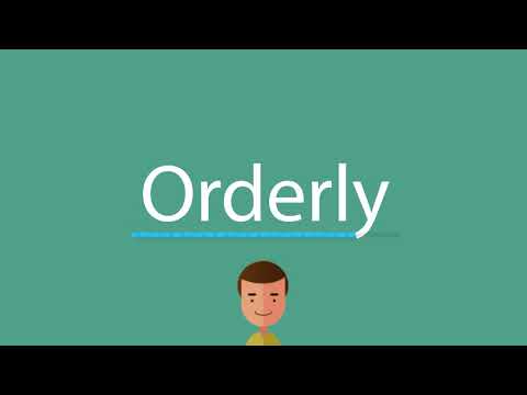 Orderly pronunciation