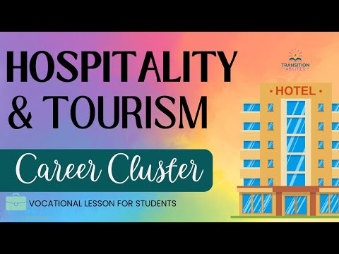 Hospitality and Tourism - CAREER CLUSTERS Student Job Skills Lesson