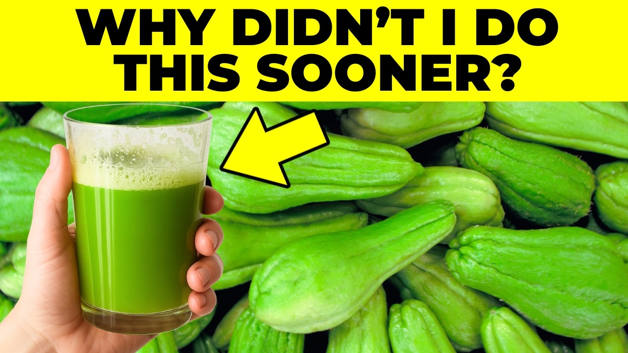 9 Impressive Chayote Juice Benefits (DIABETES drops to 90 instantly!)