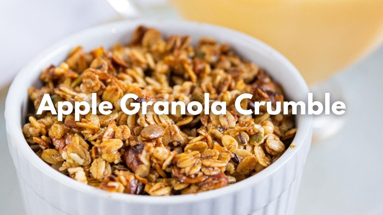 Apple Granola Crumble