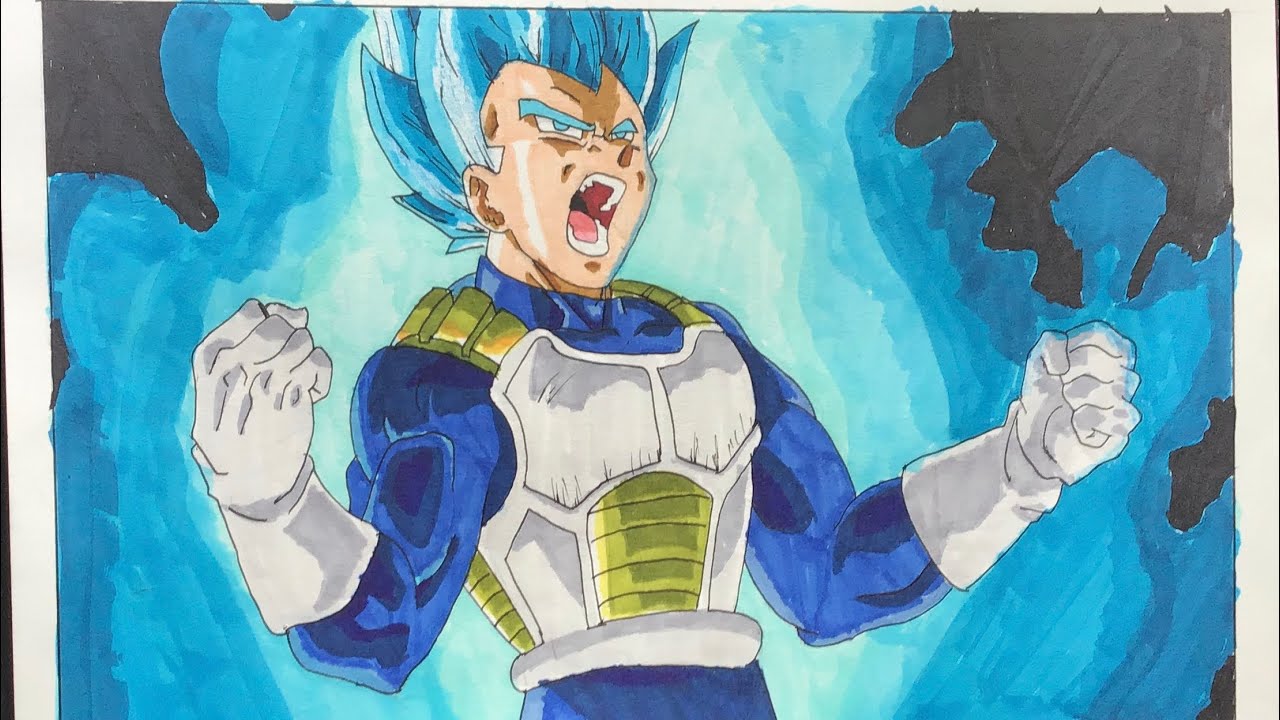 Epic vegeta ssgss art