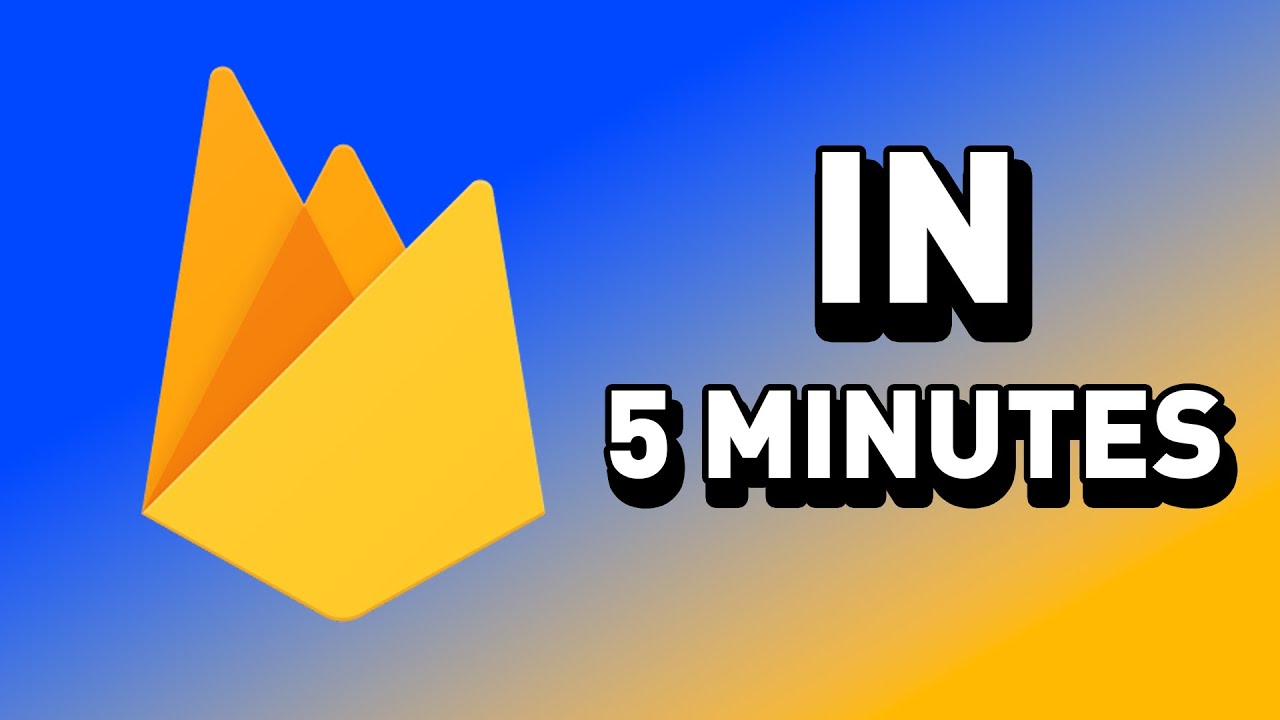 world's shortest FIREBASE tutorial