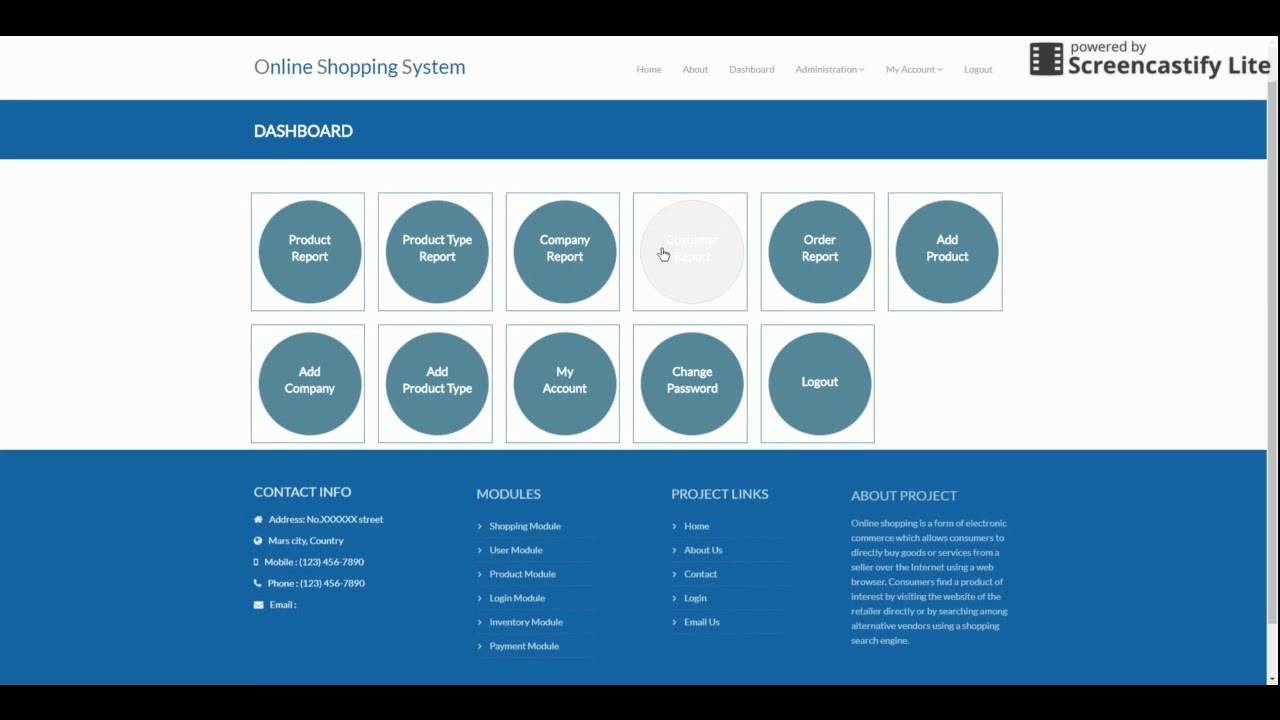 Online Shopping System | Python Django Project Tutorial | Python CRUD Project