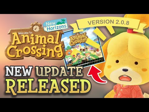 New Animal Crossing New Horizons Update Just Released (Version 2.0.8 Patch)