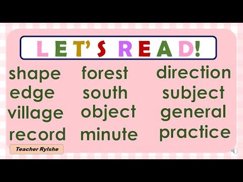NEW SIGHT WORDS FOR GRADE 6 | READING SIGHT WORDS | ENGLISH 6 WORD DRILL | NRP