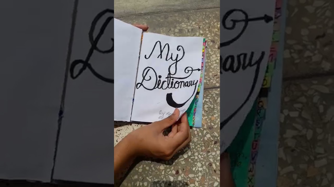 HOW TO MAKE A DICTIONARY subscribe FOR MORE VIDEOS 200👍Thanks for watching the video