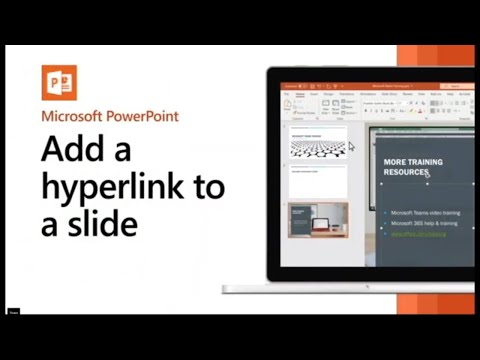 Add a hyperlink to a slide | PowerPoint: Lesson # 18