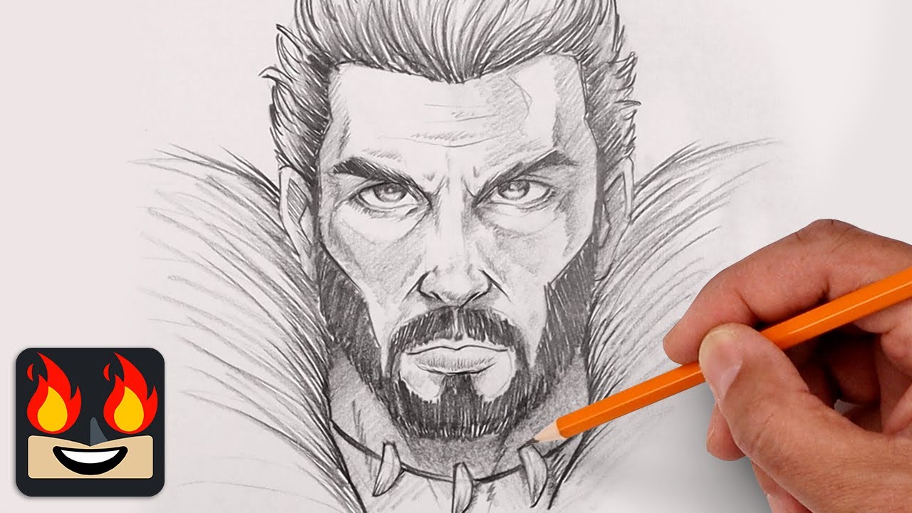 How To Draw Kraven the Hunter | Sketch Tutorial