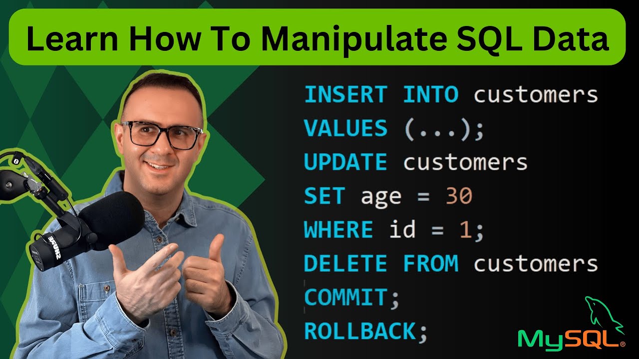 Master SQL DML & TCL Commands (INSERT, UPDATE, DELETE, COMMIT, ROLLBACK)