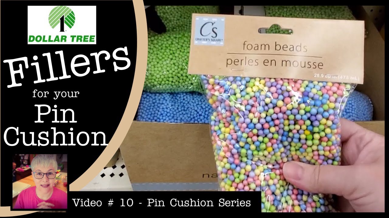 Pin Cushion Fillers from the DOLLAR TREE - Pin Cushion Series Video # 10