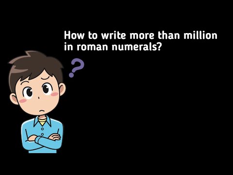 Roman Numerals Part III
