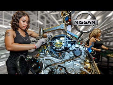 Inside Nissan US Factory - Rogue, Altima, Sentra, Frontier, Pathfinder manufacturing process