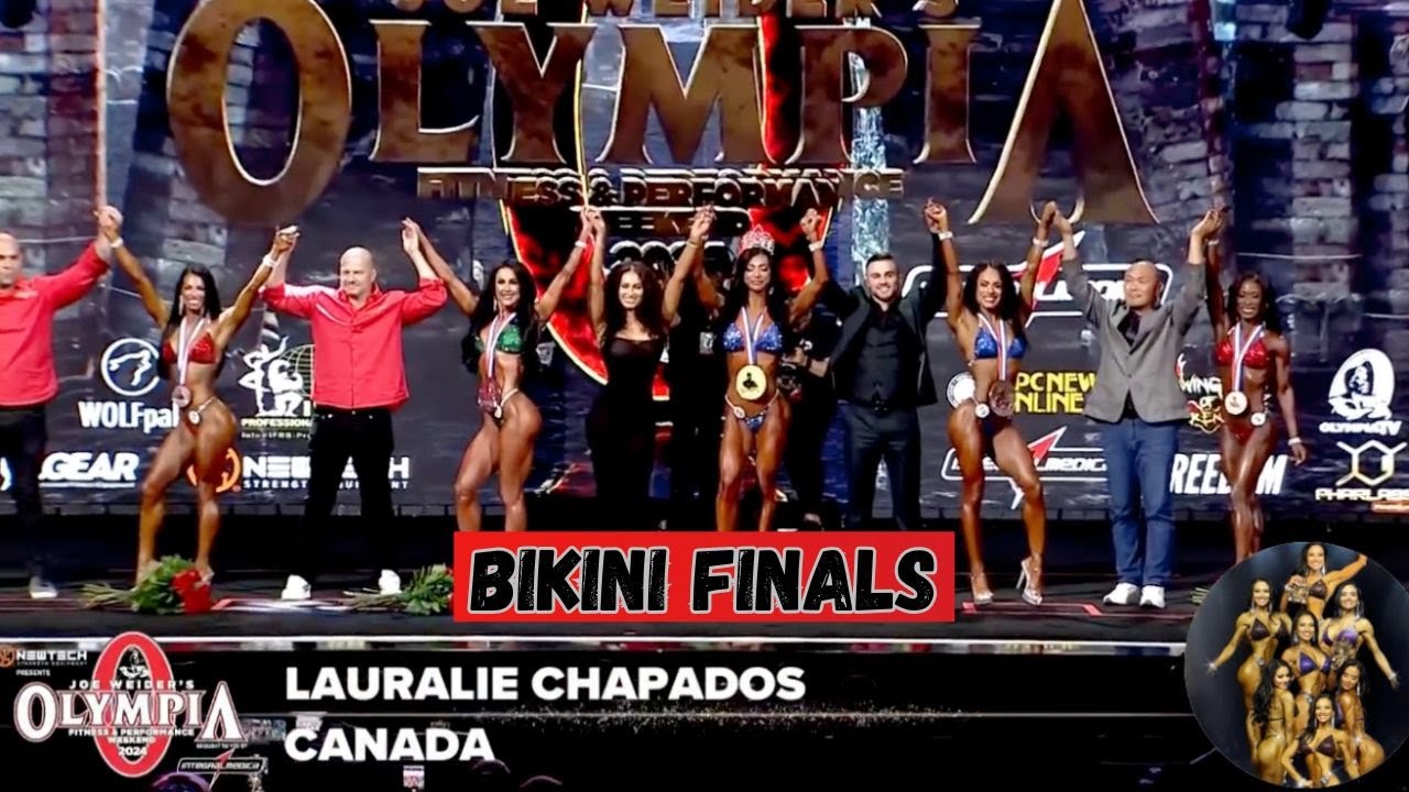 Olympia 2024 Bikini Finals and Awards. Lauralie Chapados The New Bikini Champion.