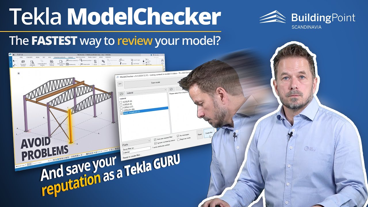 Tekla ModelChecker - a fast way to review your model and find mistakes!