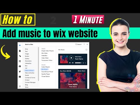 How to add music to wix website 2025