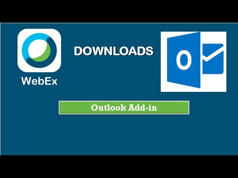 WebEx Training: Downloads Part 1 Productivity Tool for Outlook