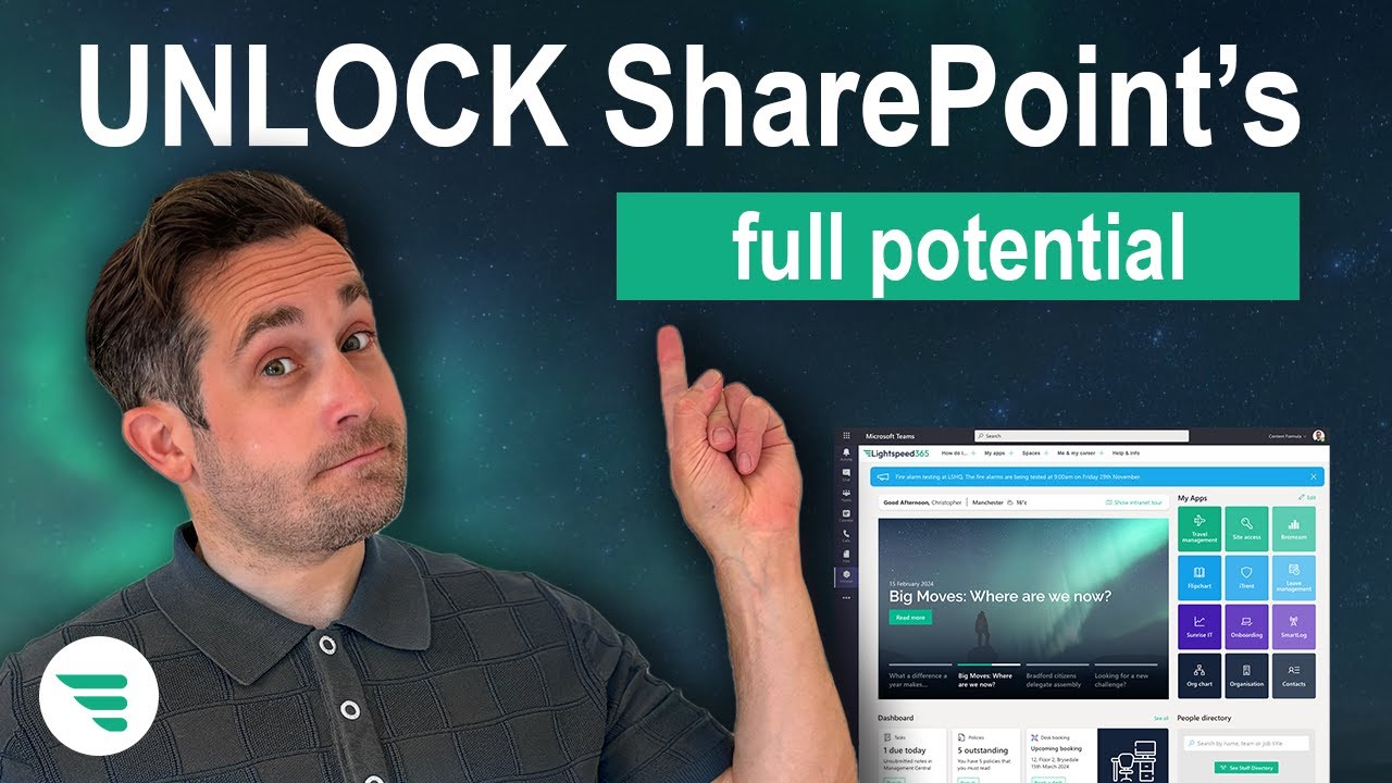UNLOCK SharePoint's full potential with Lightspeed365