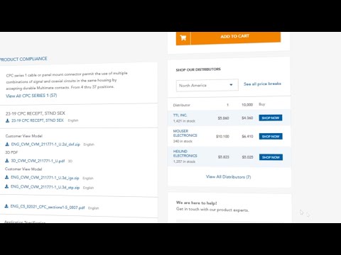 Learn How: Shopping Online with TE Connectivity