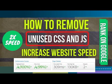 How to Remove Unused CSS and JS in WordPress | Increase Website Speed 3x ????