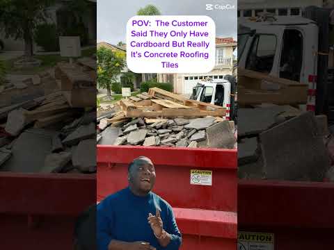Customer Accidentally Got Blinded By Our Dumpster Rental In San Diego #dumpsters #dumpsterrental
