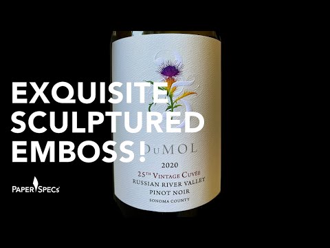 DuMOL 25th Anniversary Wine Label + Branding – Paper Inspiration No. 534